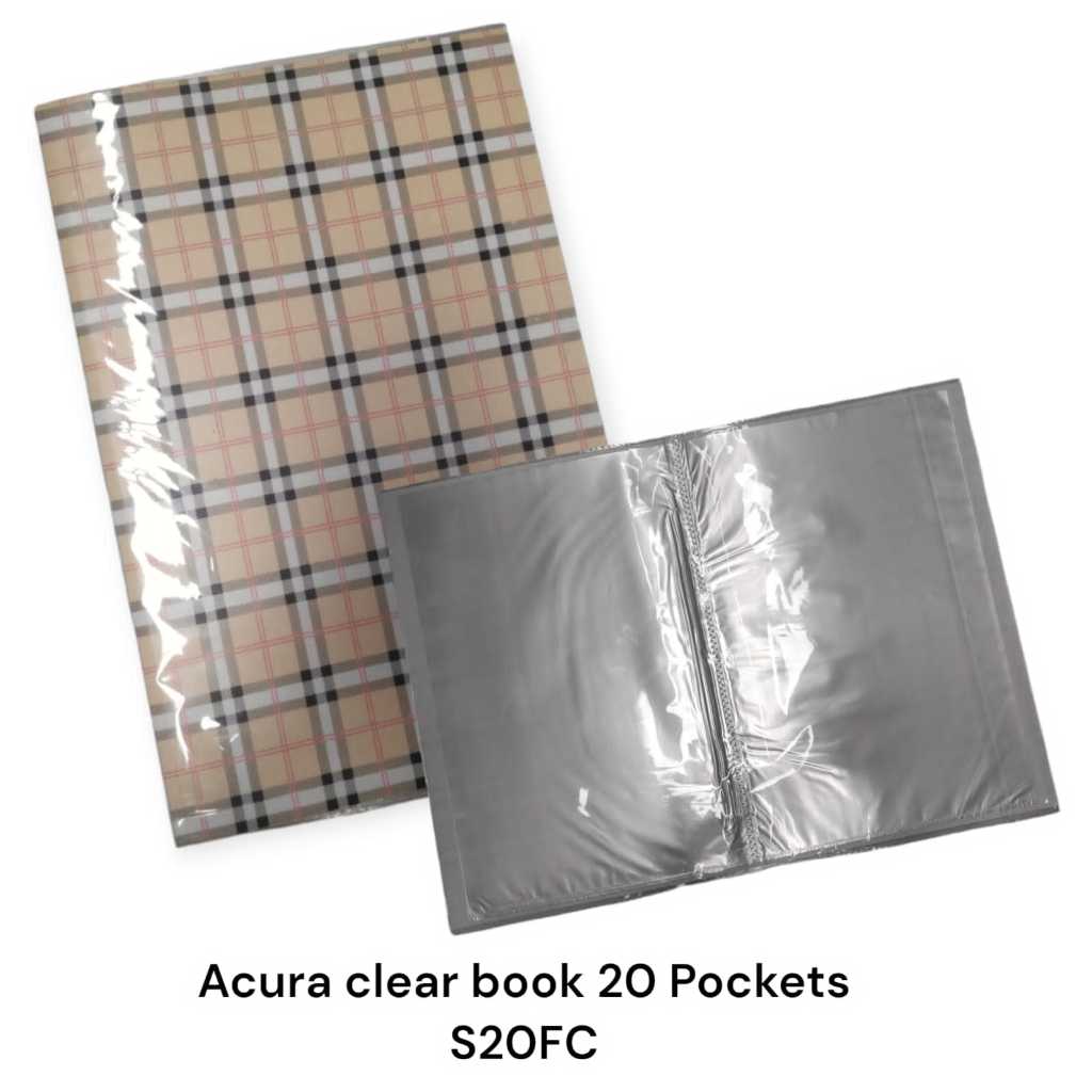 FOLIO DOCUMENT MAP 20 SHEETS DOCUMENT HOLDER PLASTIC MAP DOCUMENT 20 ...