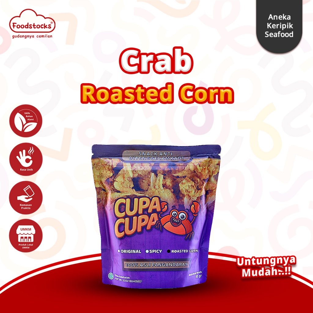 Crispy Crispy Crab Baby Crab Cupa Cupa Original Pangandaran Roasted ...