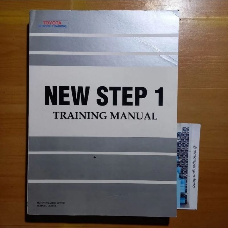 New Step 1 Training Manual Toyota Service Training Book | Shopee ...
