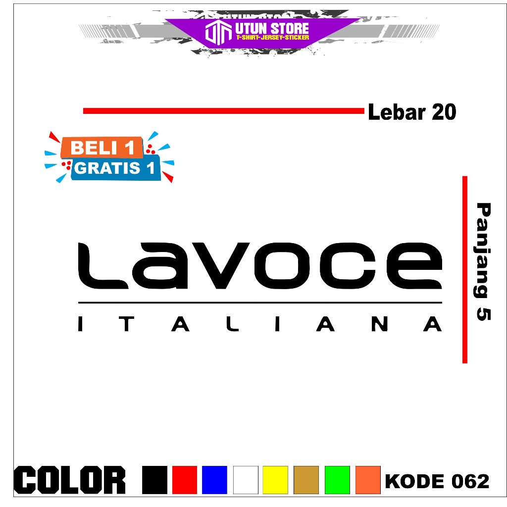 Goodfix - LAVOCE ITALIANA Cutting Stickers - Sound System Speaker Brand ...