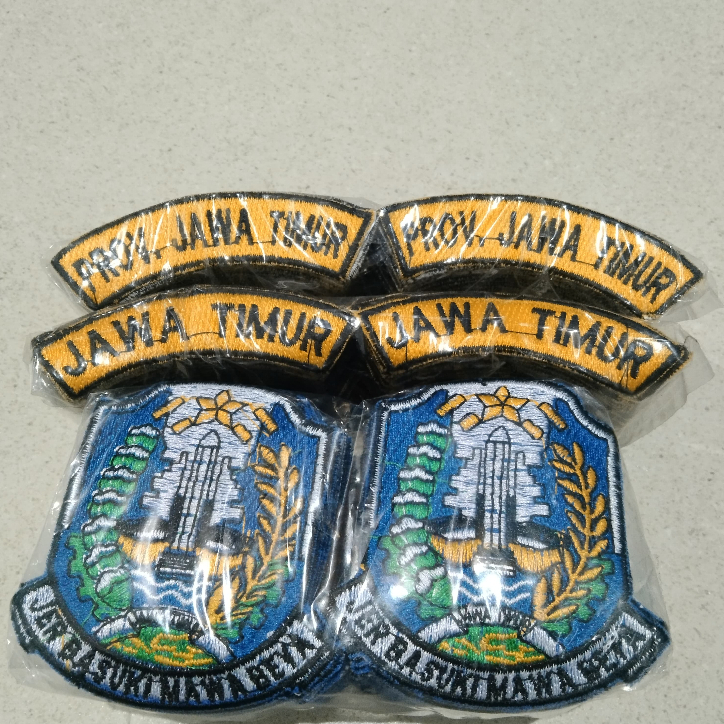 Package of 100 EMBROIDERED BETS LOGO SYMBOLS ASN PNS PEMPPROV PROVINCE ...