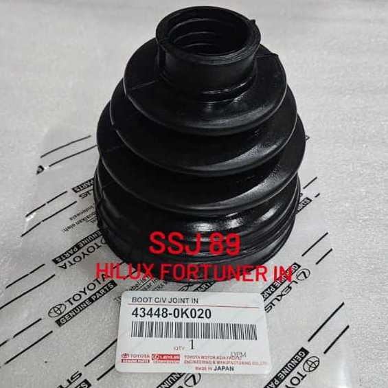 Boot AXLES IN RUBBER CV JOINT HILUX FORTUNER IN 43448-0K020 1PC ...