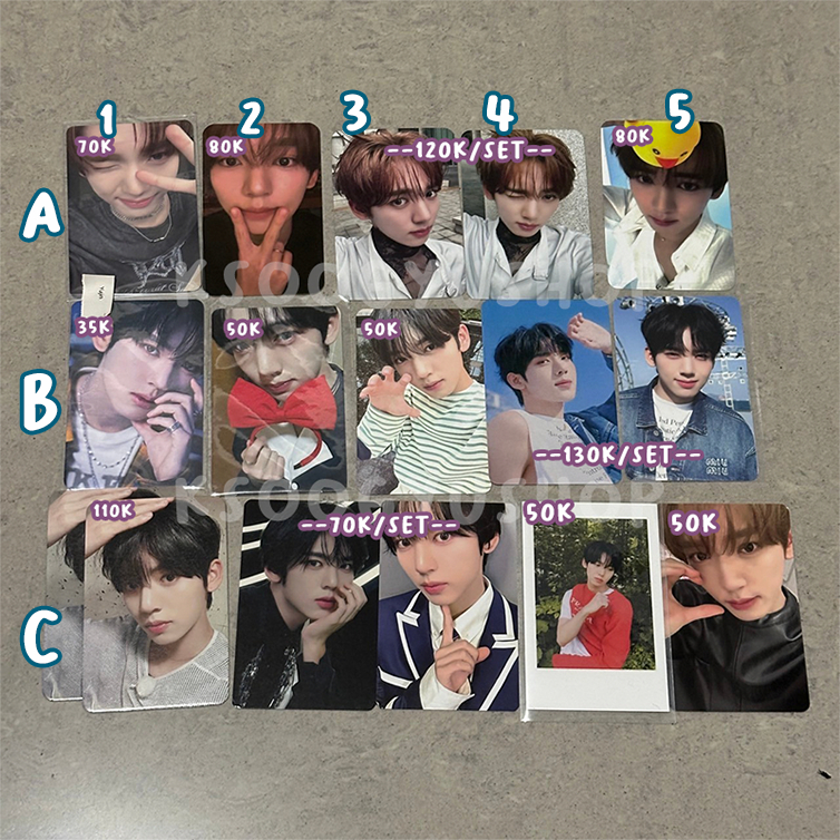 Zerobaseone ZB1 Han Yujin PC Photocard POB Benefit Lucky Draw LD Ktown ...