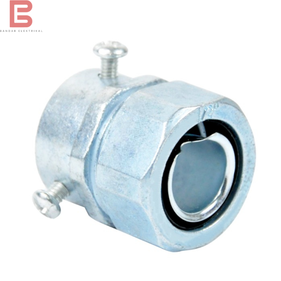 Flexible Conduit Connector to Screw Pipe 1/2" Flexible Connector ...