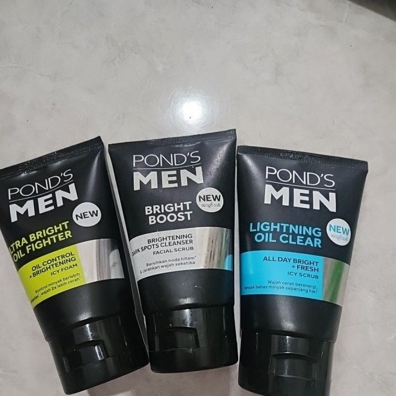 PONDS Men Facial wash 100ml | Shopee Philippines