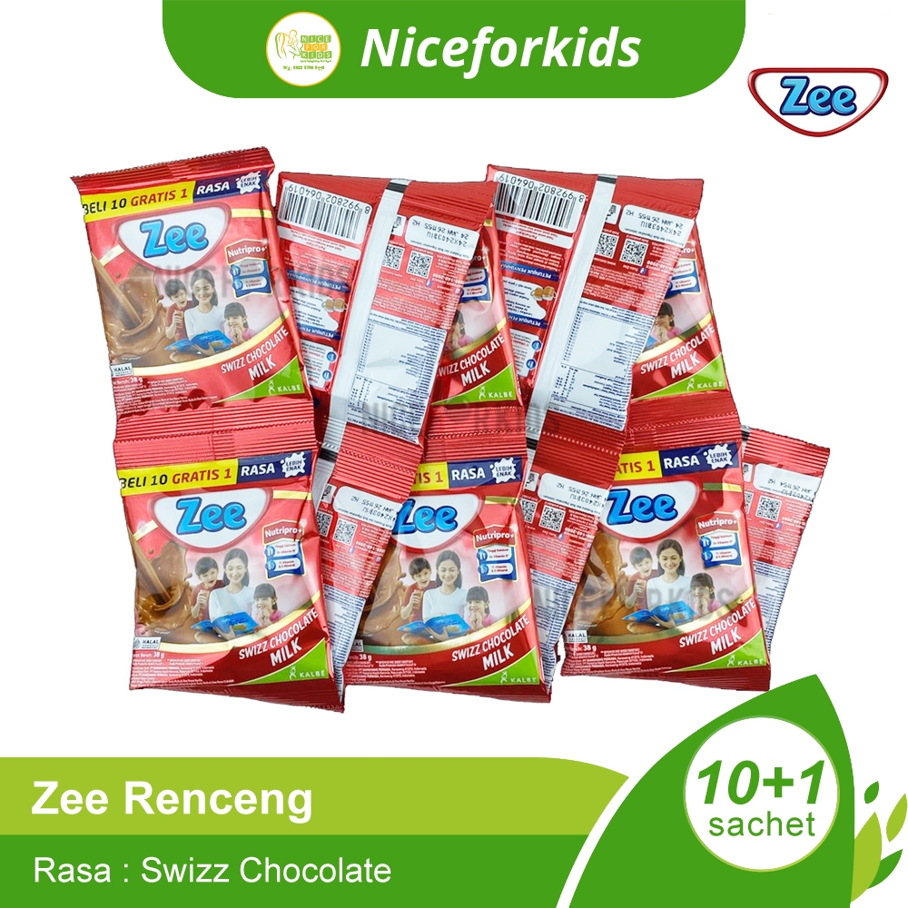 Zee Renceng Milk High Calcium Children's Milk Zee Bag sachet Renteng ...