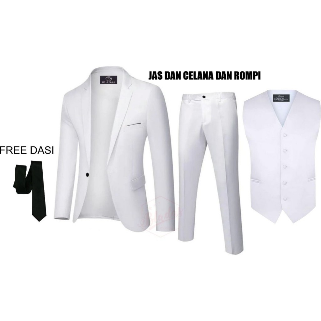 Bonus TIE FORMAL JAS SET JAS + GRADUATION JAS PANTS MEN'S JAS SET JAS ...