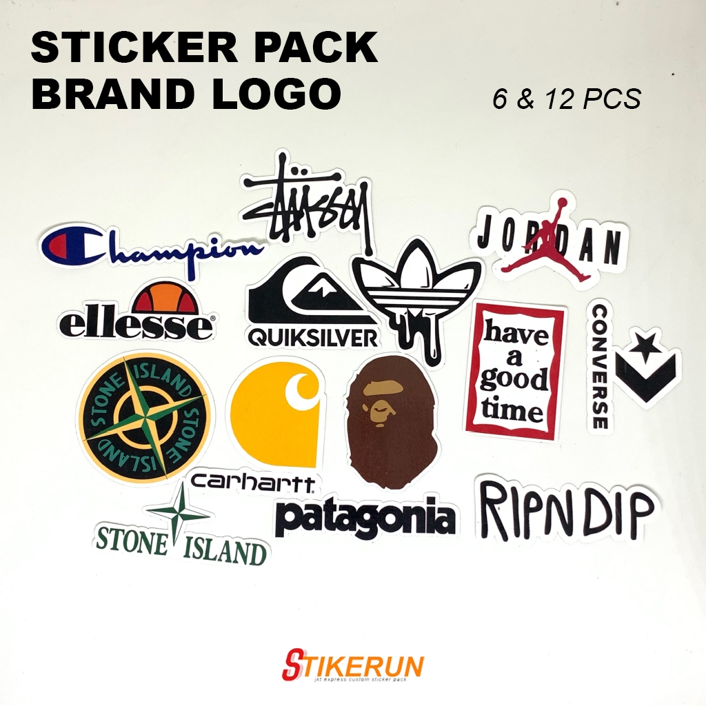 Brand LOGO Sticker Pack (International) Vinyl Sticker + Lamination ...