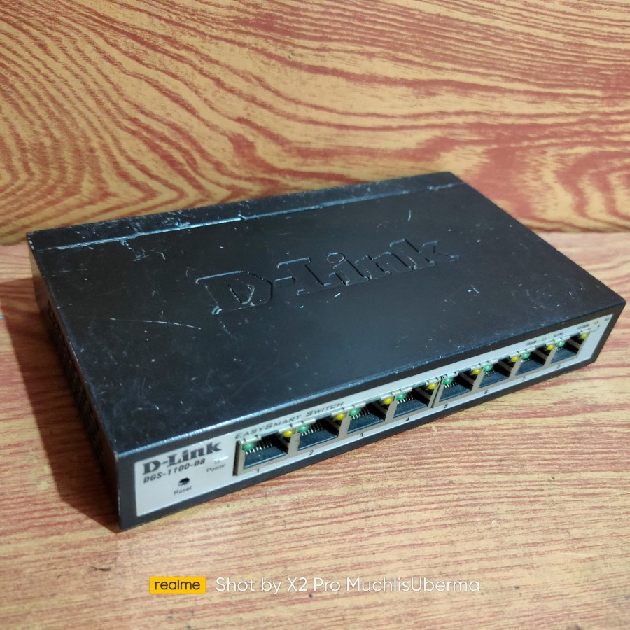 Dlink DGS-1100-08, 8 Port Gigabit Lite Smart Managed Switch | Shopee ...