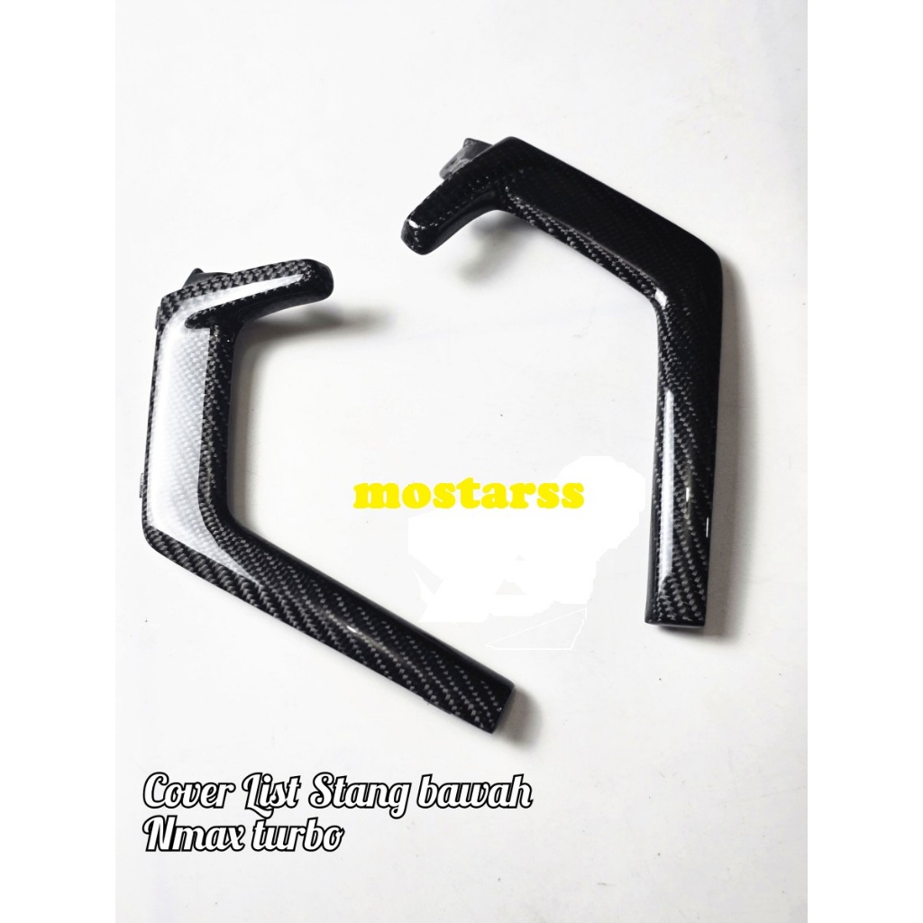 Nmax turbo carbon kevlar handlebar bottom Panel near the v-shaped ...
