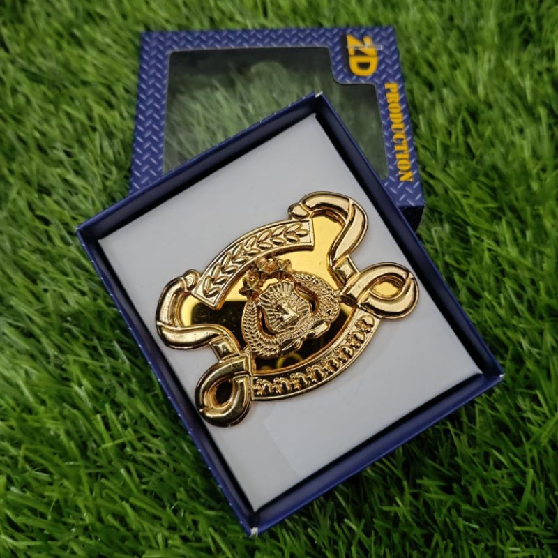 Acrylic Mica POLRI Sabhara Beret Emblem / POLRI Sabhara Beret Emblem ...