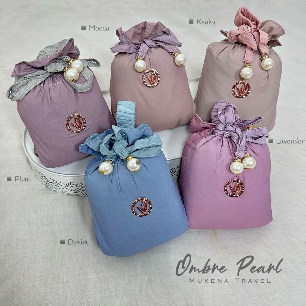 Venka Prayer Set Mukena Travel Ombre Pearl | Shopee Philippines