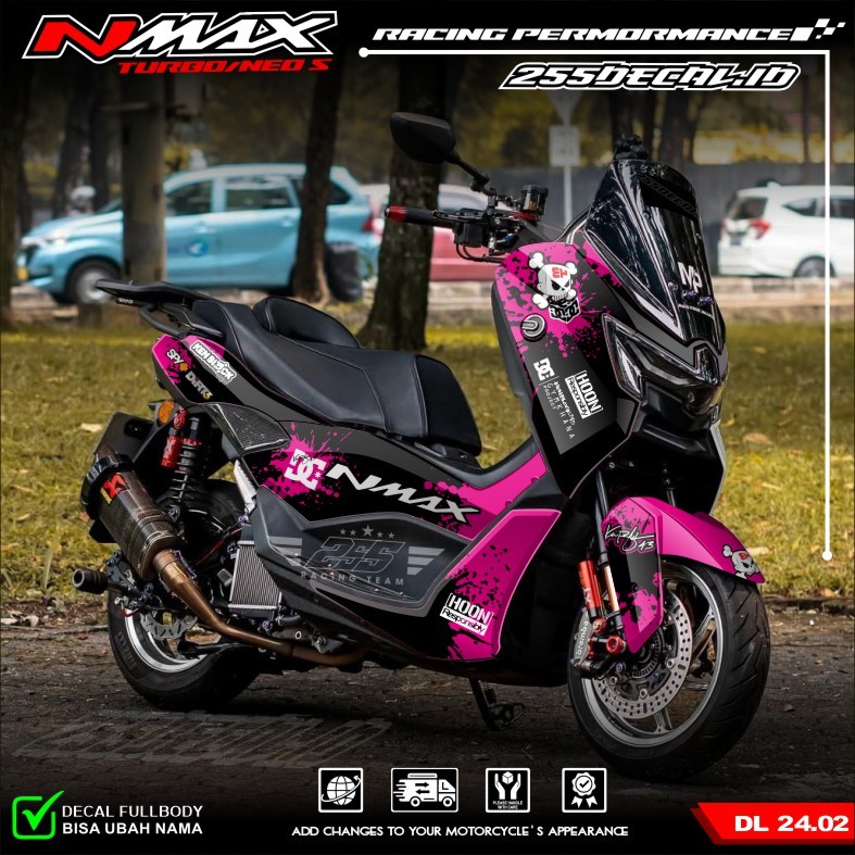 Yamaha NMAX TURBO NEO S Full body Sticker Decal 2024 2025 Latest Racing ...