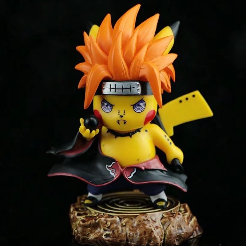 Pokemon Pikachu Cosplay pain akatsuki Action Figure - naruto anime ...