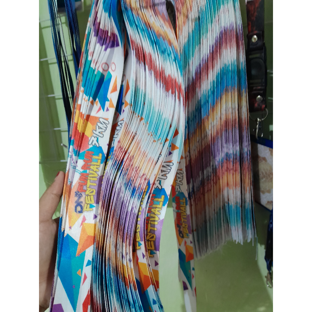 Custom SUBLIM MEDAL ROPE 2cm 3CM 4CM TISSUE MATERIAL WITHOUT FINISHING ...