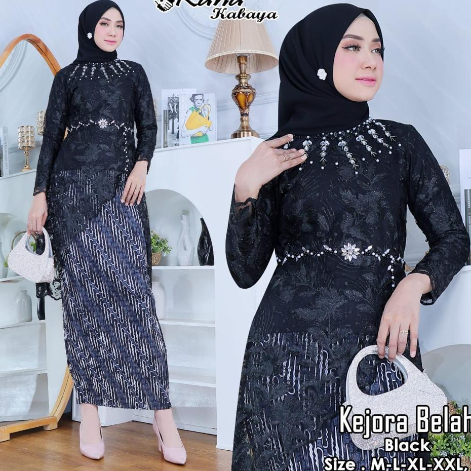 Kabaya Kejora Split Edge | Luxurious Wedding Kebaya | Contemporary Modern Kebaya | Sequin ...