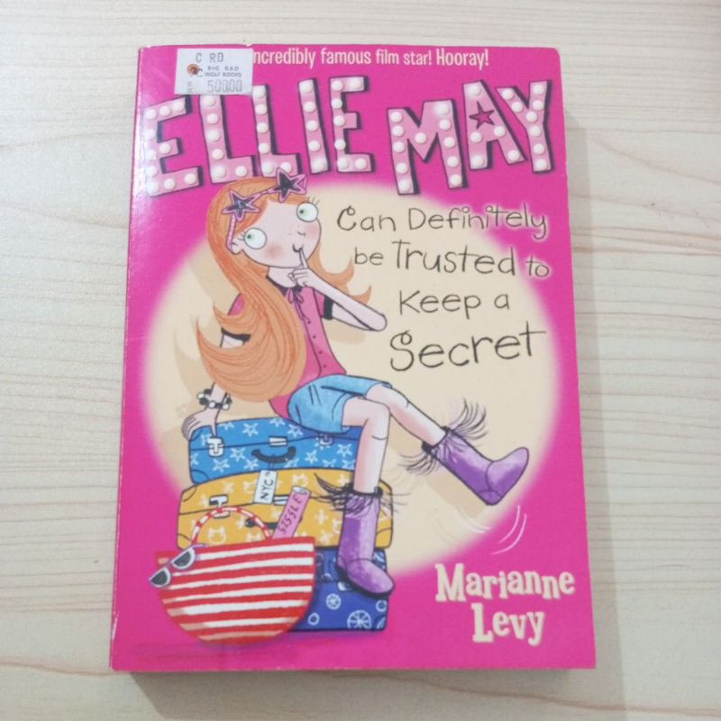 Novel ELLIE MAY CAN DEFINITELY BE TRUSTED TO KEEP A SECRET MARIANNE ...