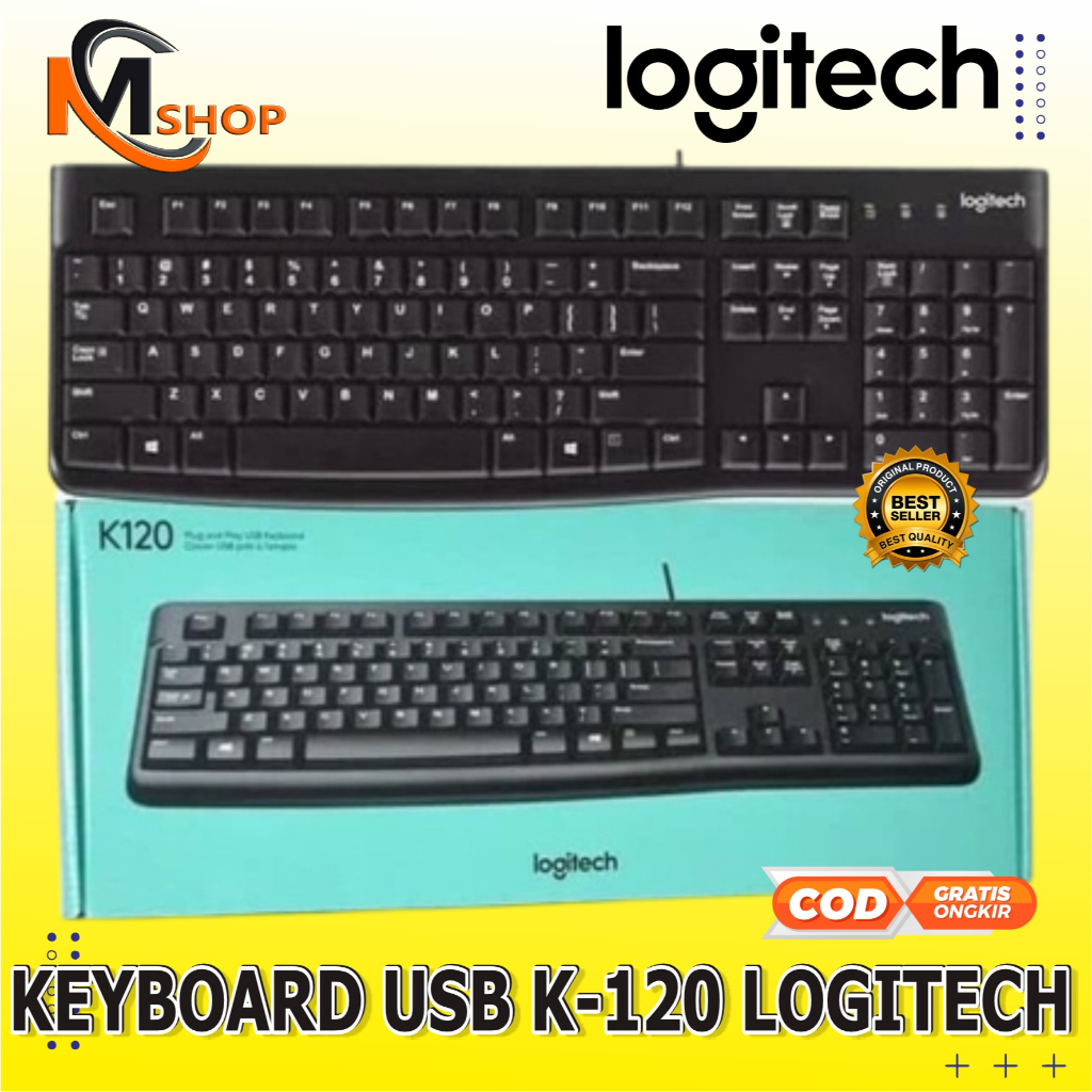 Logitech USB Keyboard Cable K-120 Logitech K120 | Shopee Philippines