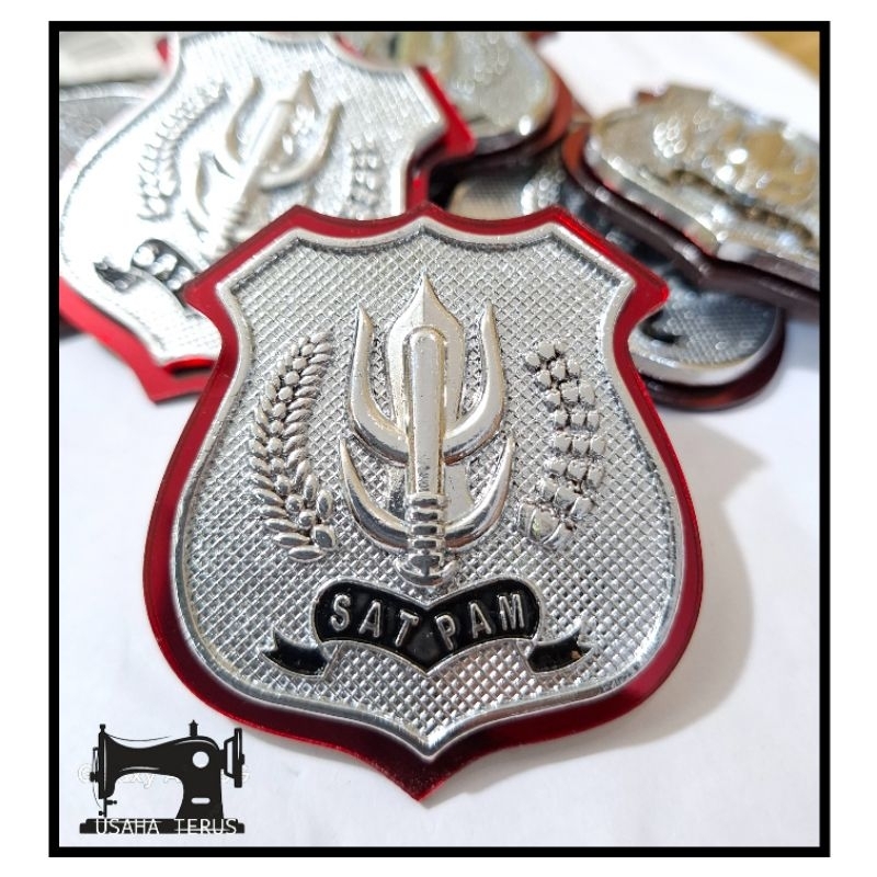 Authority of security guard pin, security guard, security guard badge ...