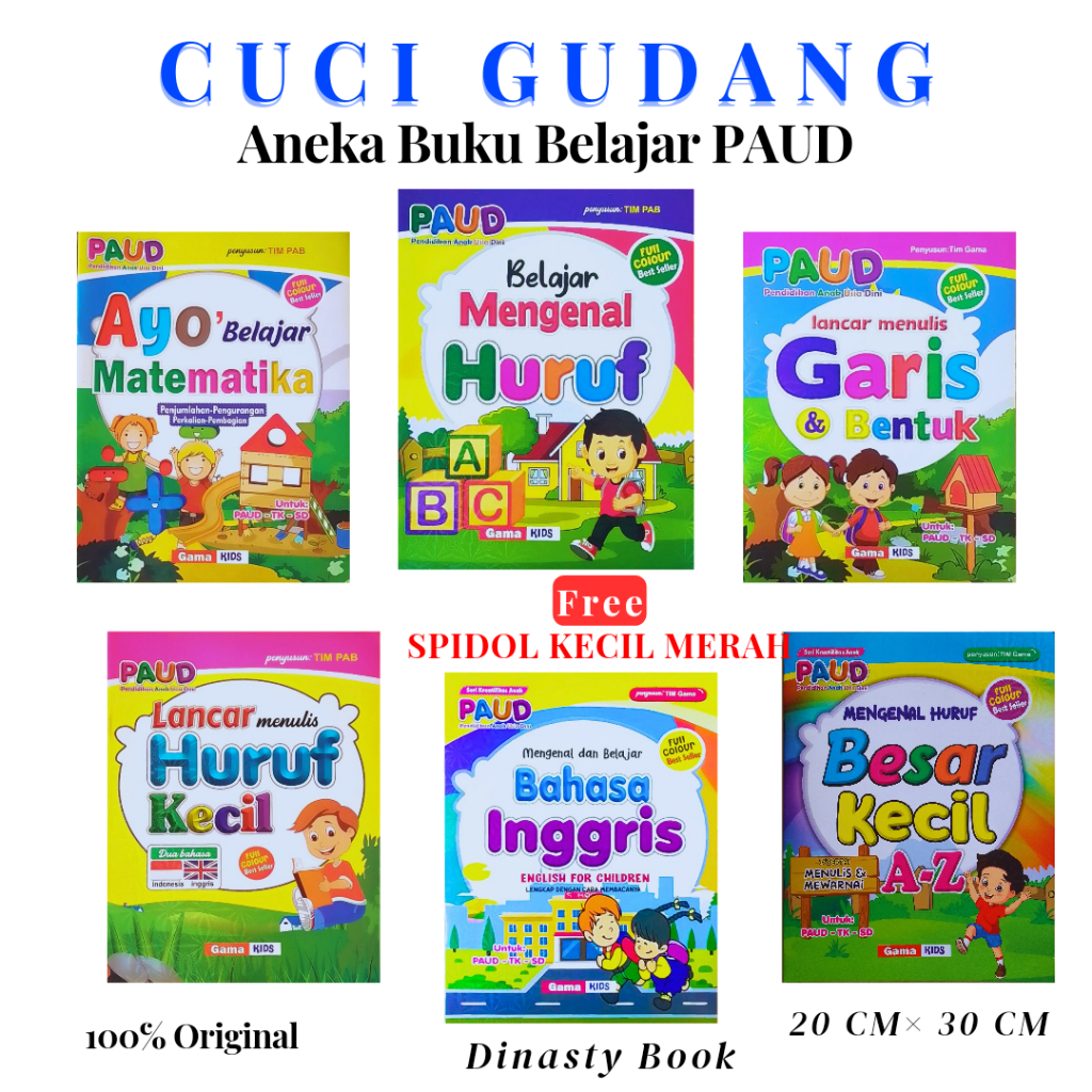 Warehouse CLEANING / PRESCHOOL KINDERGARTEN CHILDREN'S BOOK / LEARNING ...