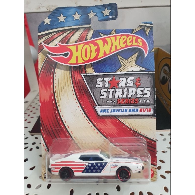 Hot Wheels Stars & Stripes AMC JAVELIN AMX | Shopee Philippines
