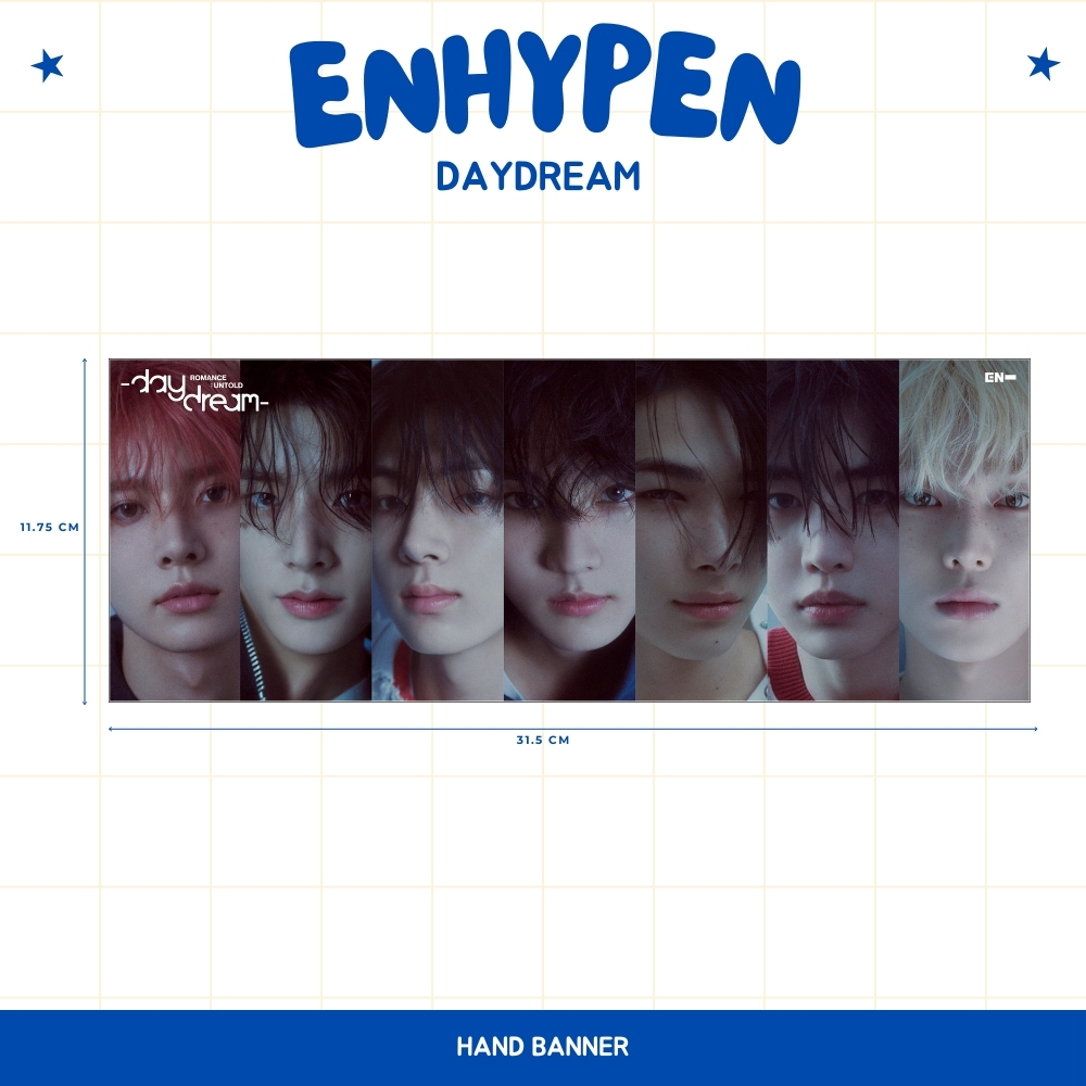 HAND BANNER ENGENE DAYDREAM HANDBANNER (PRICE 1 PCS + LAMINATION 2 ...