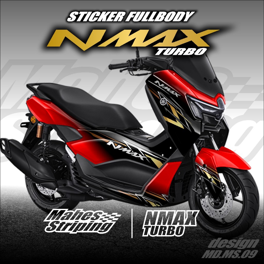 Yamaha Nmax Turbo Decal Sticker - NEW 2024 Nmax Sticker Full Body ...