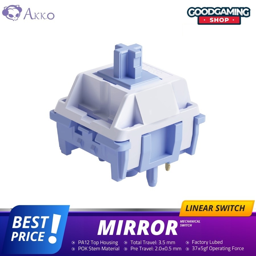Akko Mirror Linear Switch - Keyboard Switch | Shopee Philippines