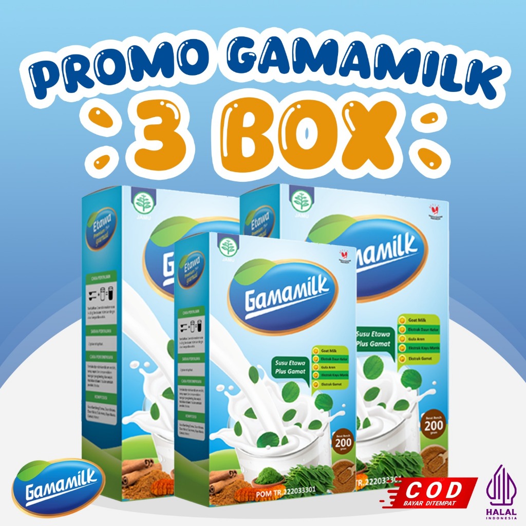 Gamamilk - Package of 3 BOX Milk for Joint Problems, Rheumatism, Gout ...