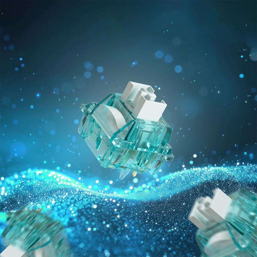 Akko Creamy Cyan Clicky Mechanical Keyboard Switch | Shopee Philippines