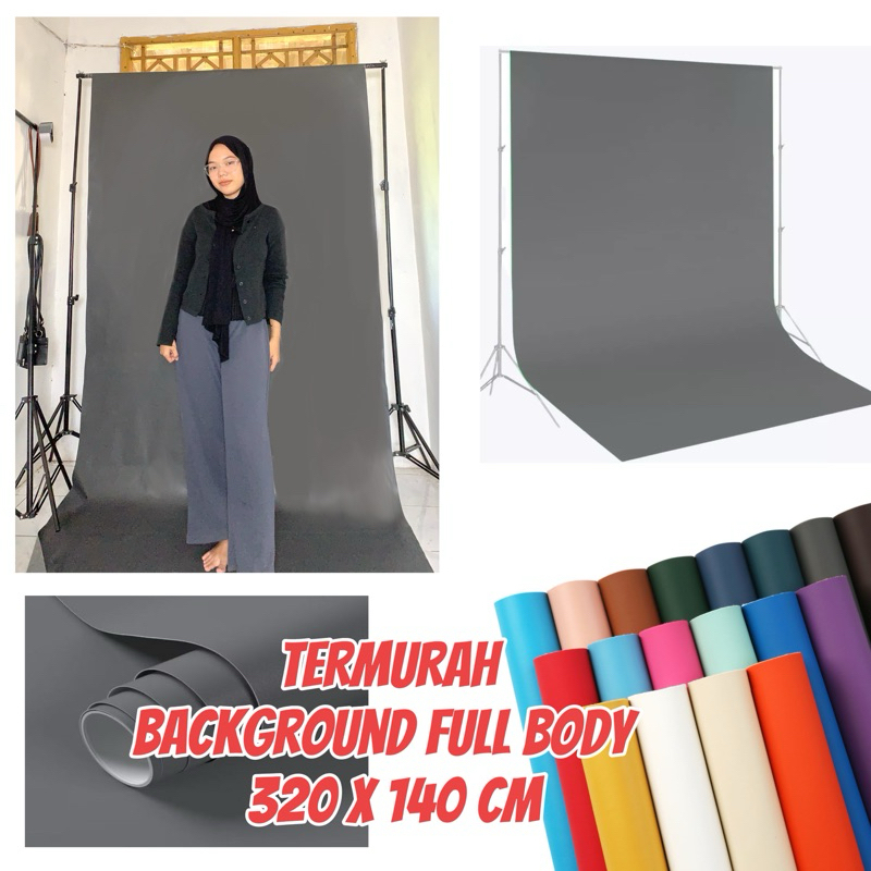 BACKGROUND FULL BODY 300 X 140 CM Backdrop Photo studio matte | Catalog ...