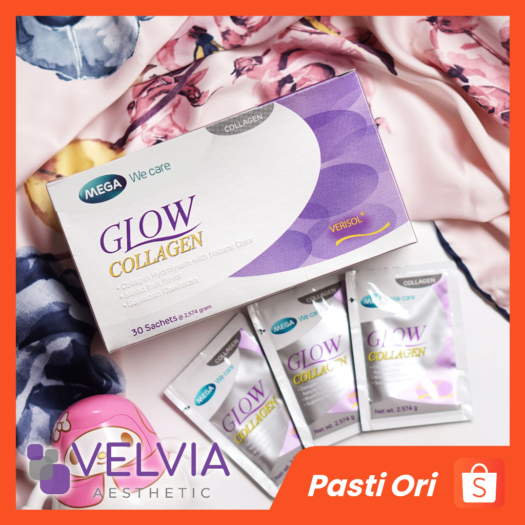 Glow Collagen Mega Skin Collagen Supplement by We Care | Shopee Philippines