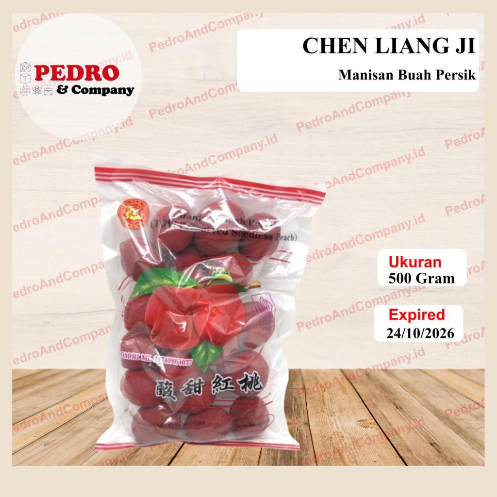 Fruit sweets PERSIK TOW pressed seedless PEACH 500 grams CLJ | Shopee ...