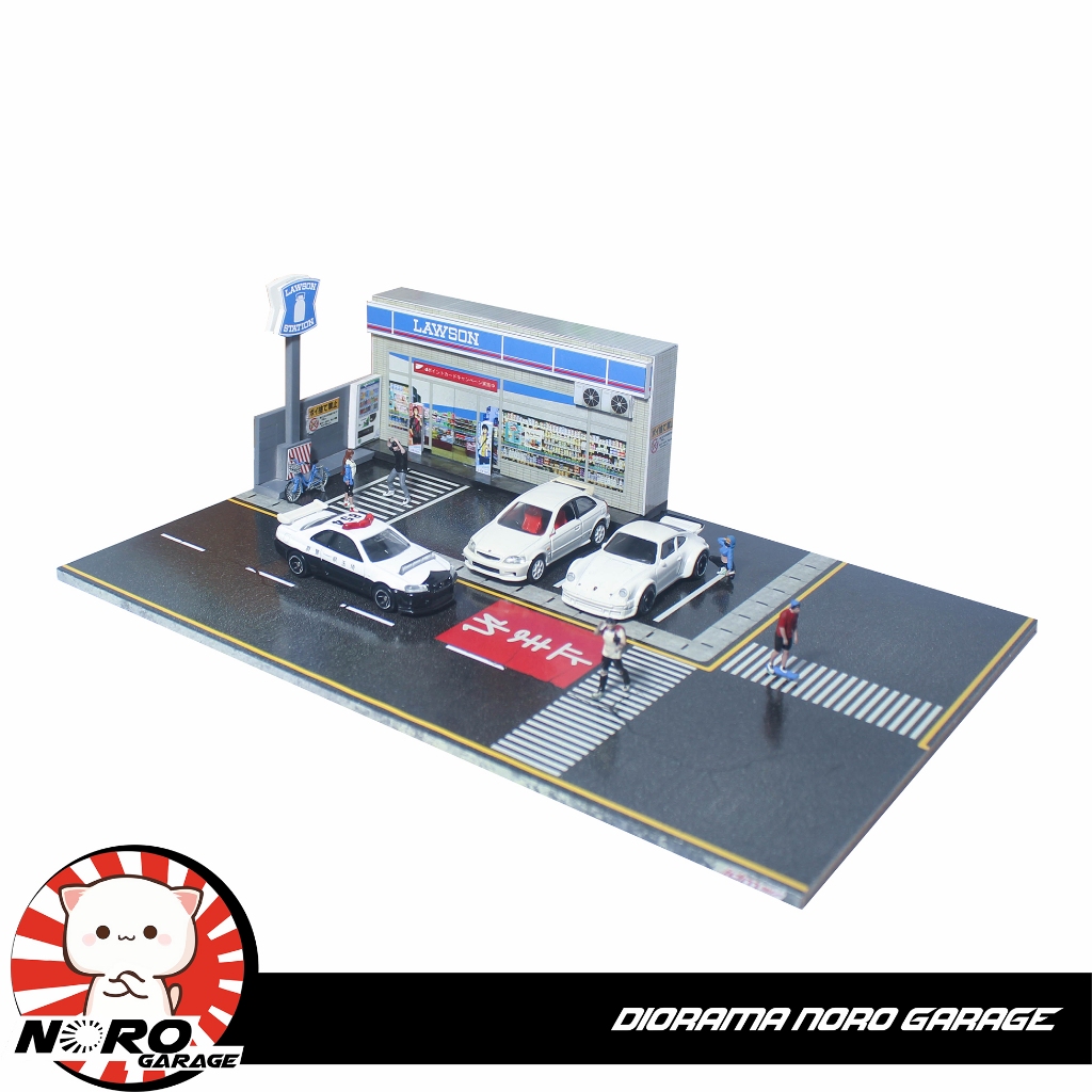 Diorama Japanese Mini Market LAWSON. Lite Version. 1:64 scale | Shopee ...