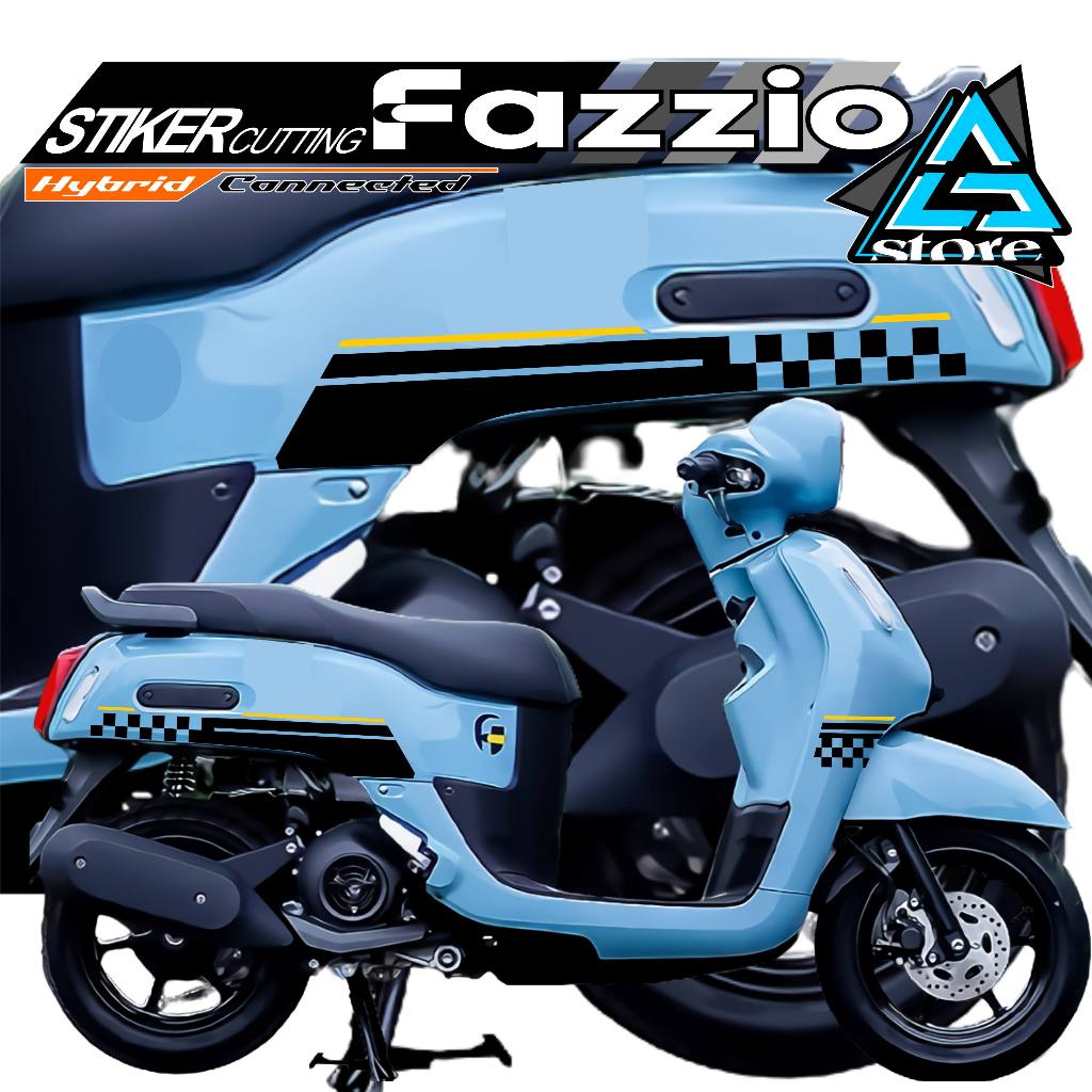 Fazzio STRIPING/CUT STICKER/F.605/FAZZIO STICKER/LOGO STICKER ...