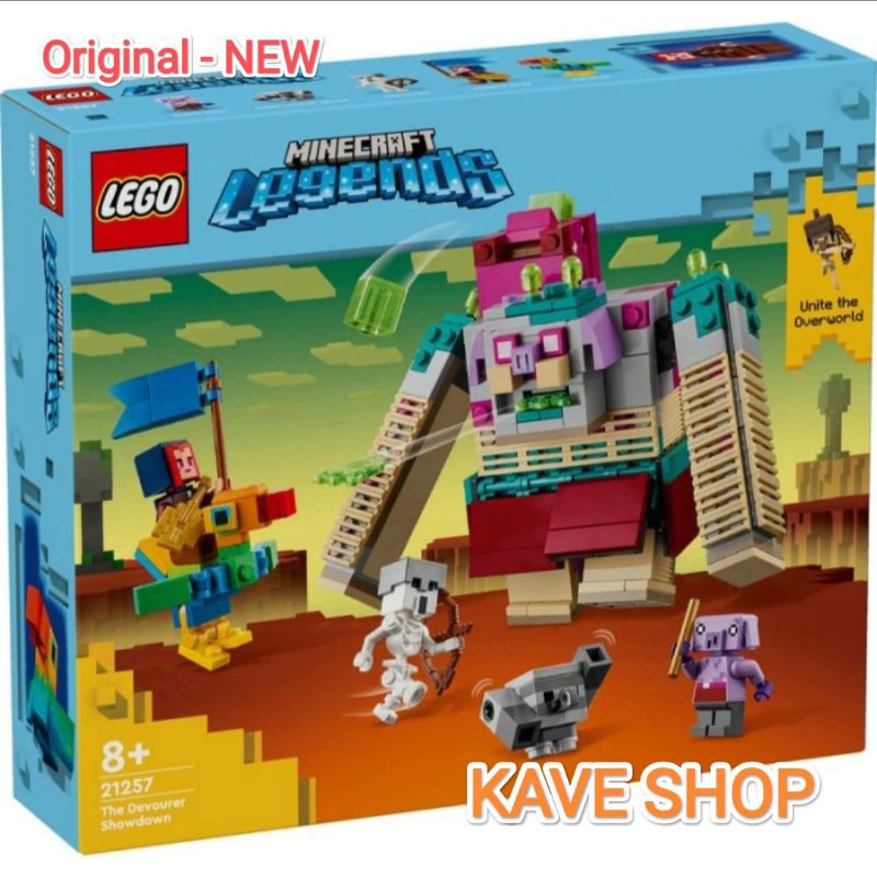 Lego 21257 Minecraft : Legends The Developer Showdown Set | Shopee ...