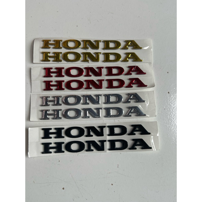 Honda emblem sticker 10cm like the original | Shopee Philippines