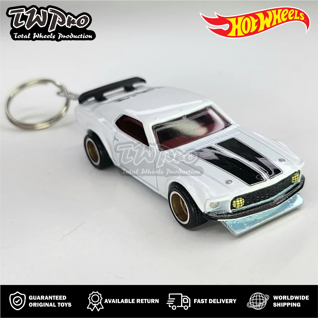 PUTIH GANTUNGAN Keychain Hot WHEELS Premium Fast and Furious Ford ...