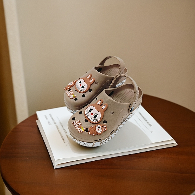 Jibitz Labubu Sandals ADULT Baim SANDALS Unisex Labubu strappy sandals ...