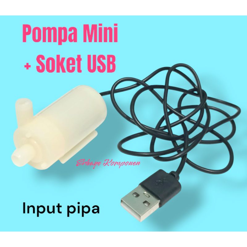 New!! Mini Pump + USB Socket 5V mini Aquarium Pump Craft mini pump ...