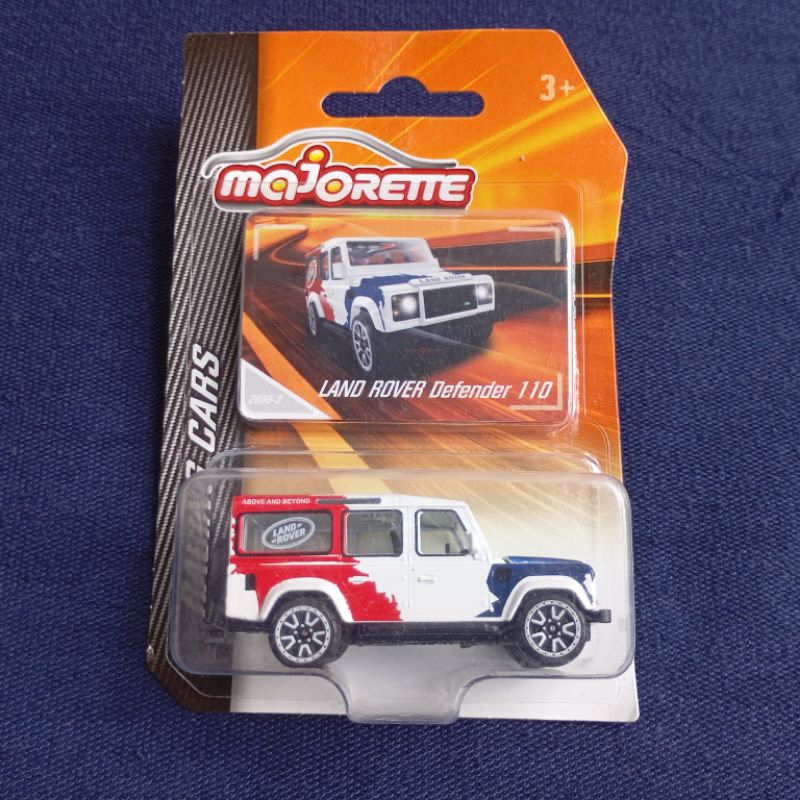 PUTIH Diecast Majorette Mjrt Racing Cars Land Rover Defender 110 White ...