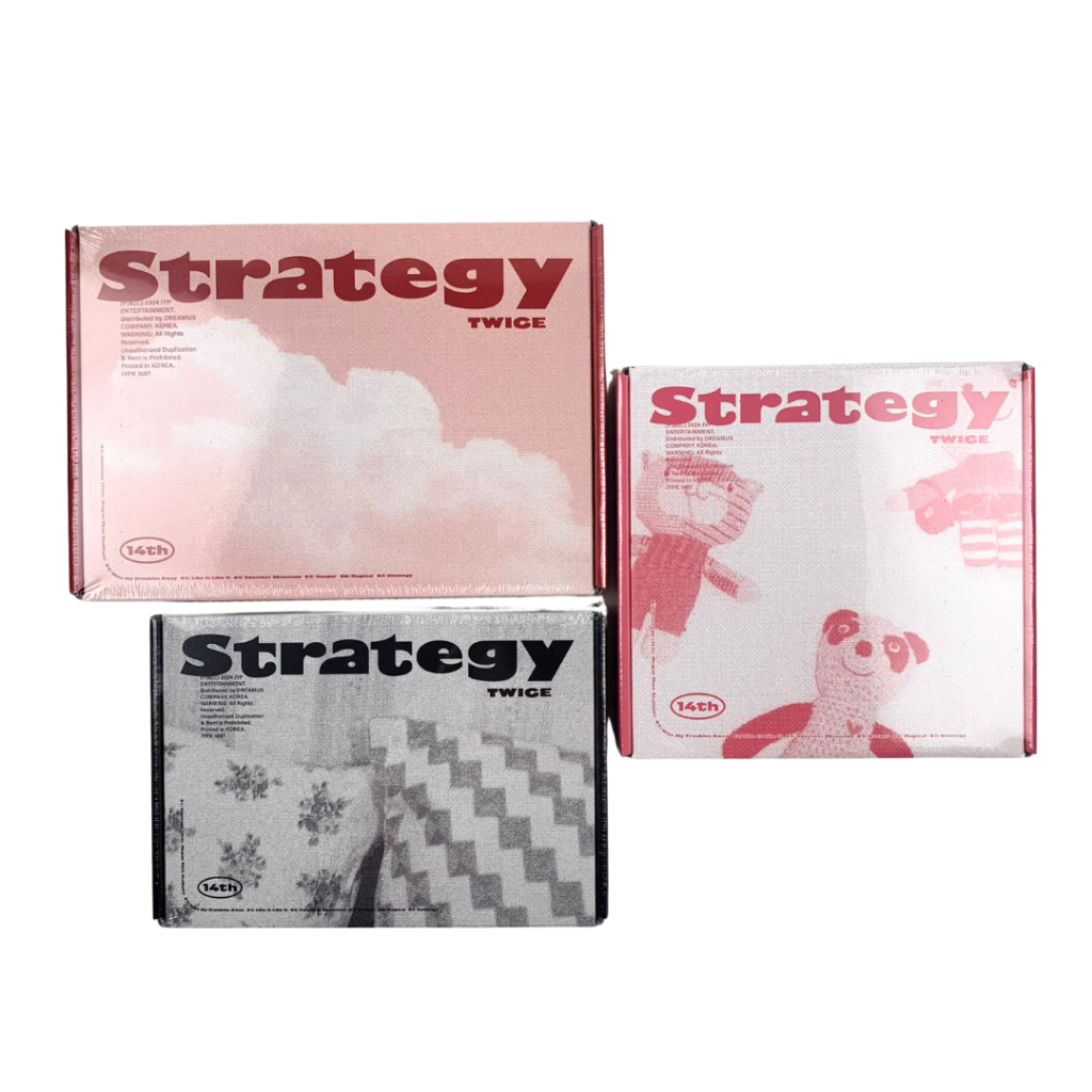 Twice 14th Mini Album - STRATEGY + Poster | Shopee Philippines
