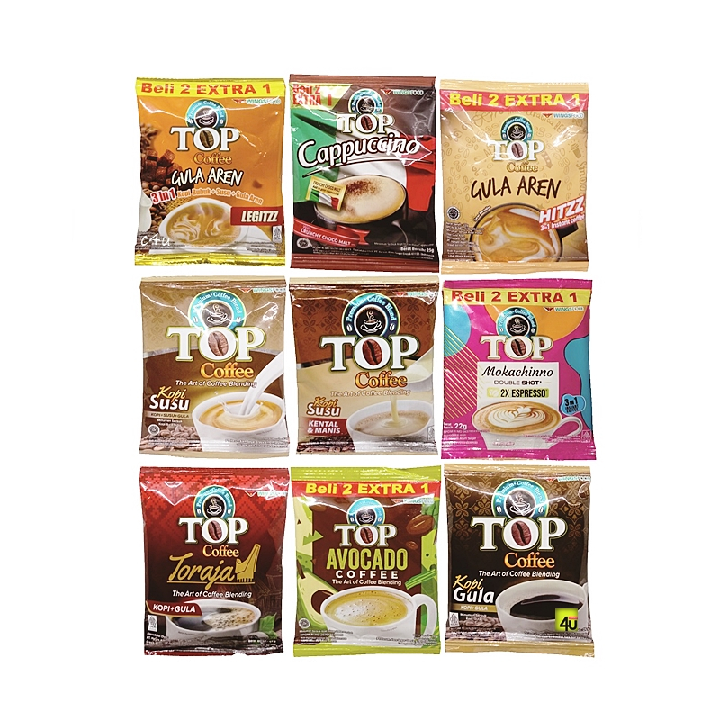 Top Coffee - Various Variants - Package of 5 Sachets | Shopee Philippines