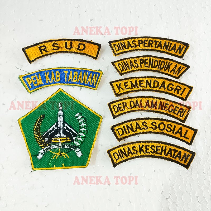 Tabanan Regency Government Embroidery Tabanan Regency Government ...
