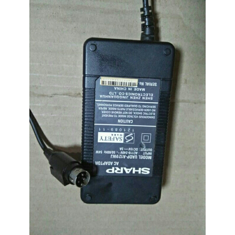 Sharp LED TV ADAPTER LC-22DC30M ORIGINAL REMOVED FROM NORMAL UNIT TV ...