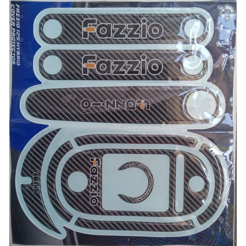 Yamaha Fazzio 125 2022 - 2024 body Lock Speedometer Frame Sticker ...