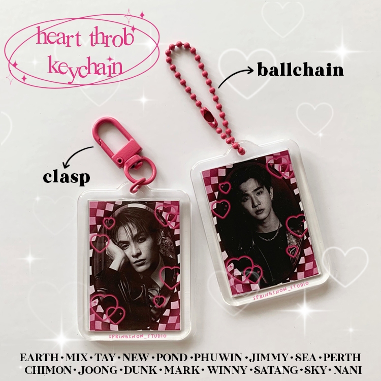 GANTUNGAN [READY] Thai Actor Heart Throb Acrylic Keychain / Acrylic ...