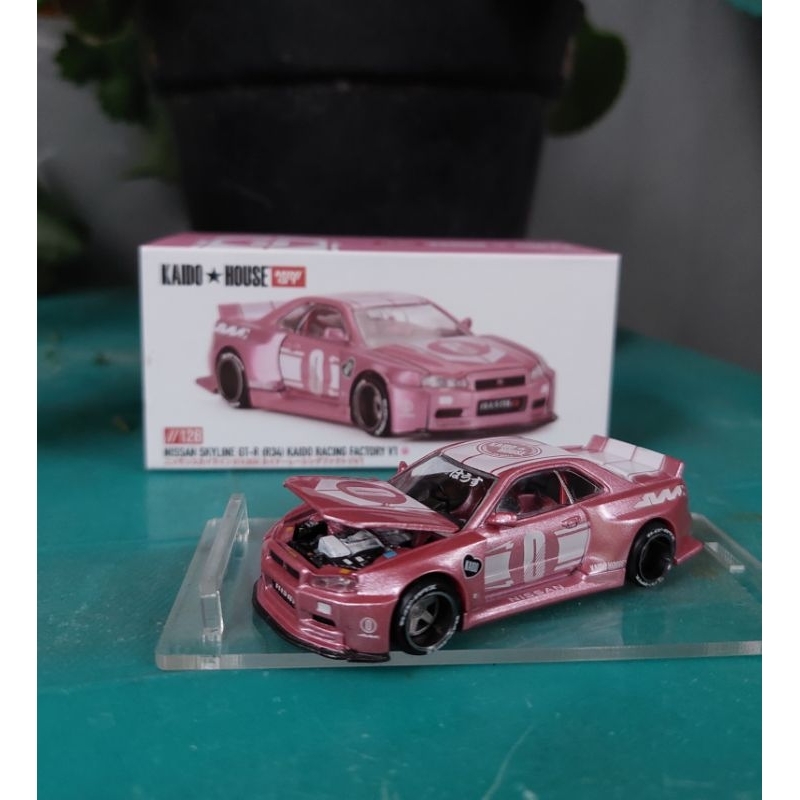 Kaido House GT Nissan Skyline GT-R (R34) Pink Kaido Racing Factory V1 ...