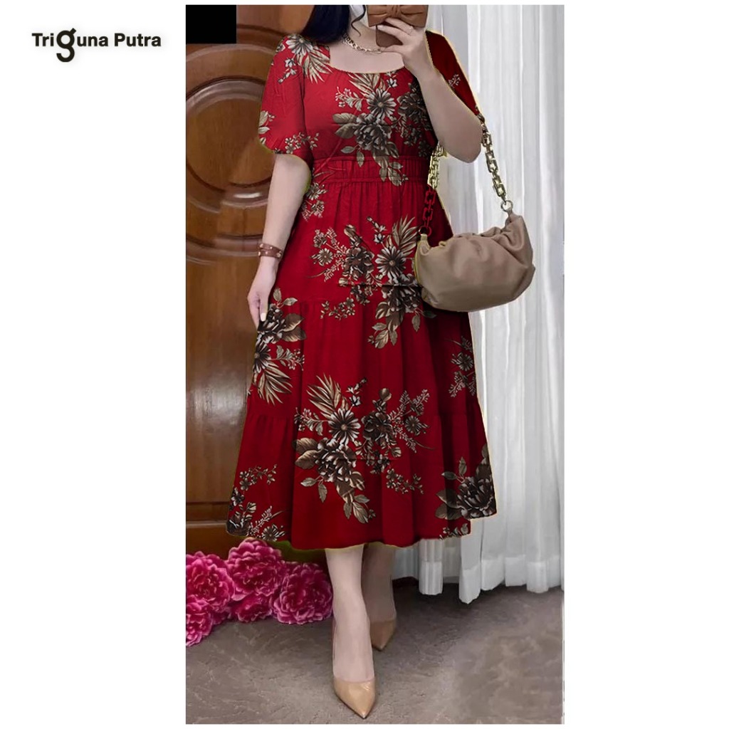 Casual korean style negligee dress with the latest motif Daster busui ...