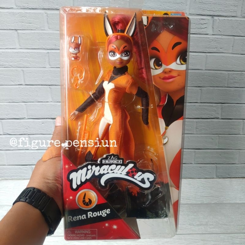 Miraculous LADYBUG RENA ROUGE DOLL PLAYMATES TOYS | Shopee Philippines